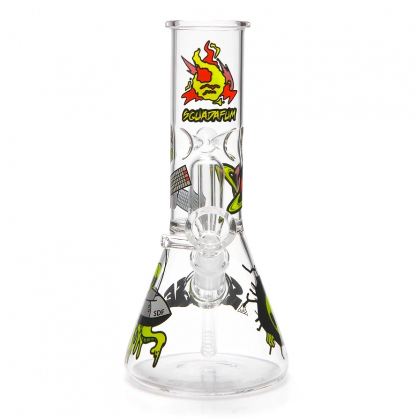 SDF Glass Ice Bong Percolator Space
